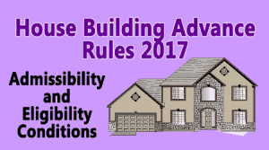 House Building Advance Rules (HBA) 2017 – Gservants News