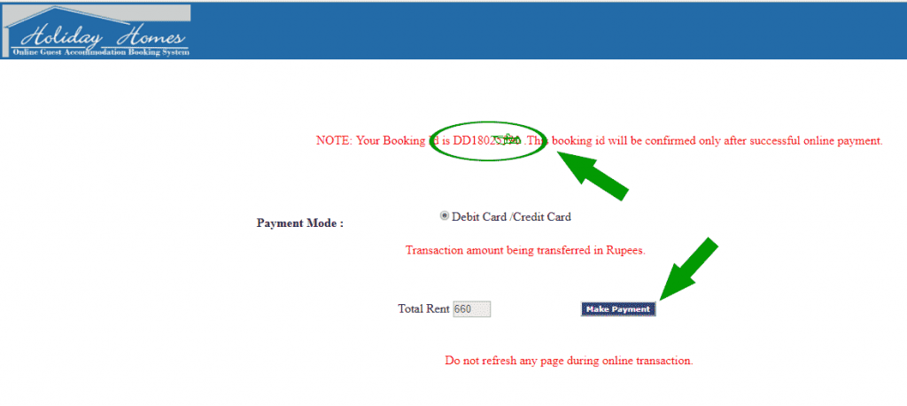 New Central Government Holiday Home online Booking Guide 2024 ...