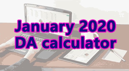 January 2020 DA Calculator