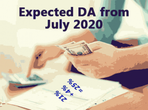 Expected DA From July 2020