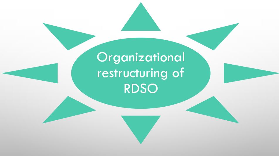 Organizational Restructuring of RDSO